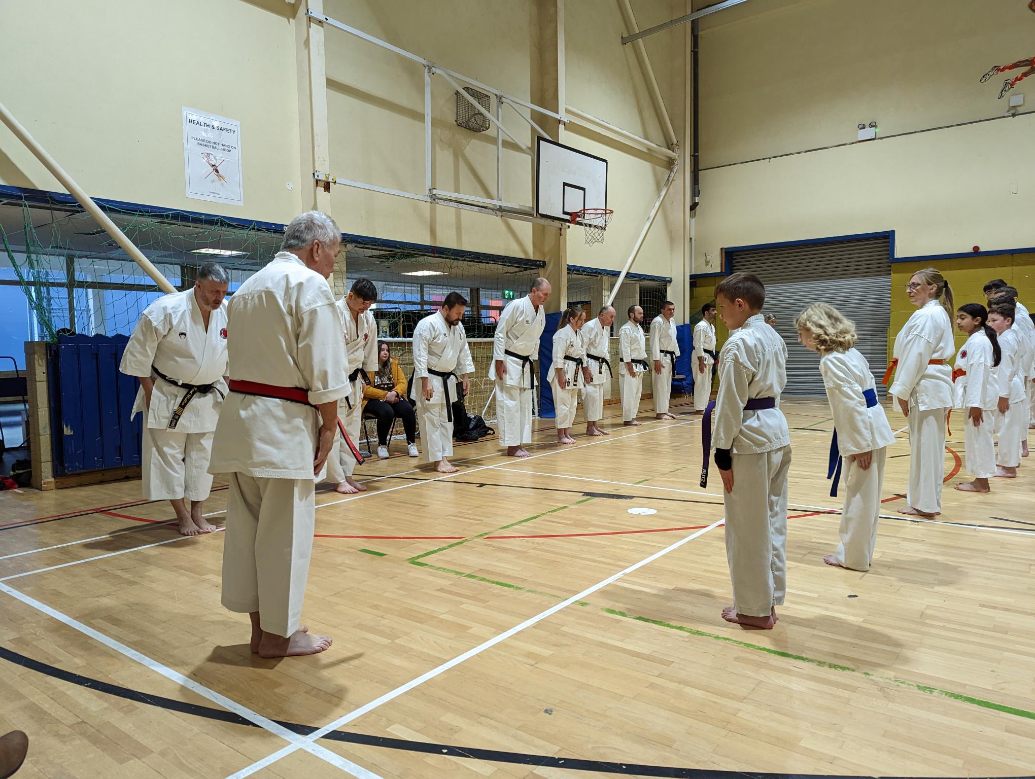 Winter 2022 grading @ Heath Dojo – Karate Budokan International